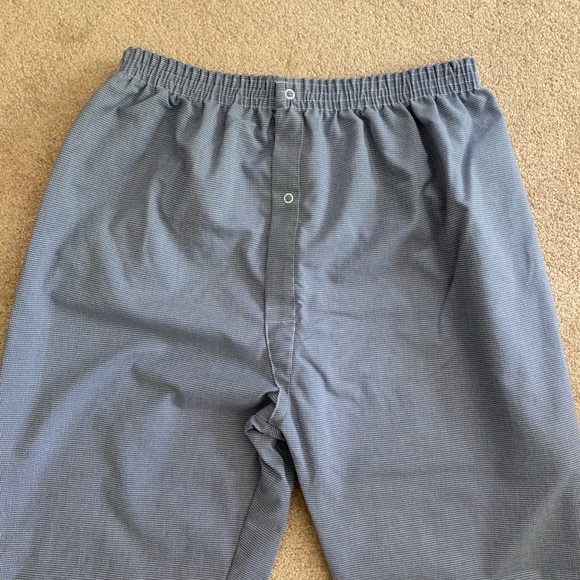 Buck & Buck | Pants | Mens Pale Blue White Checkered Pajama Pants ...